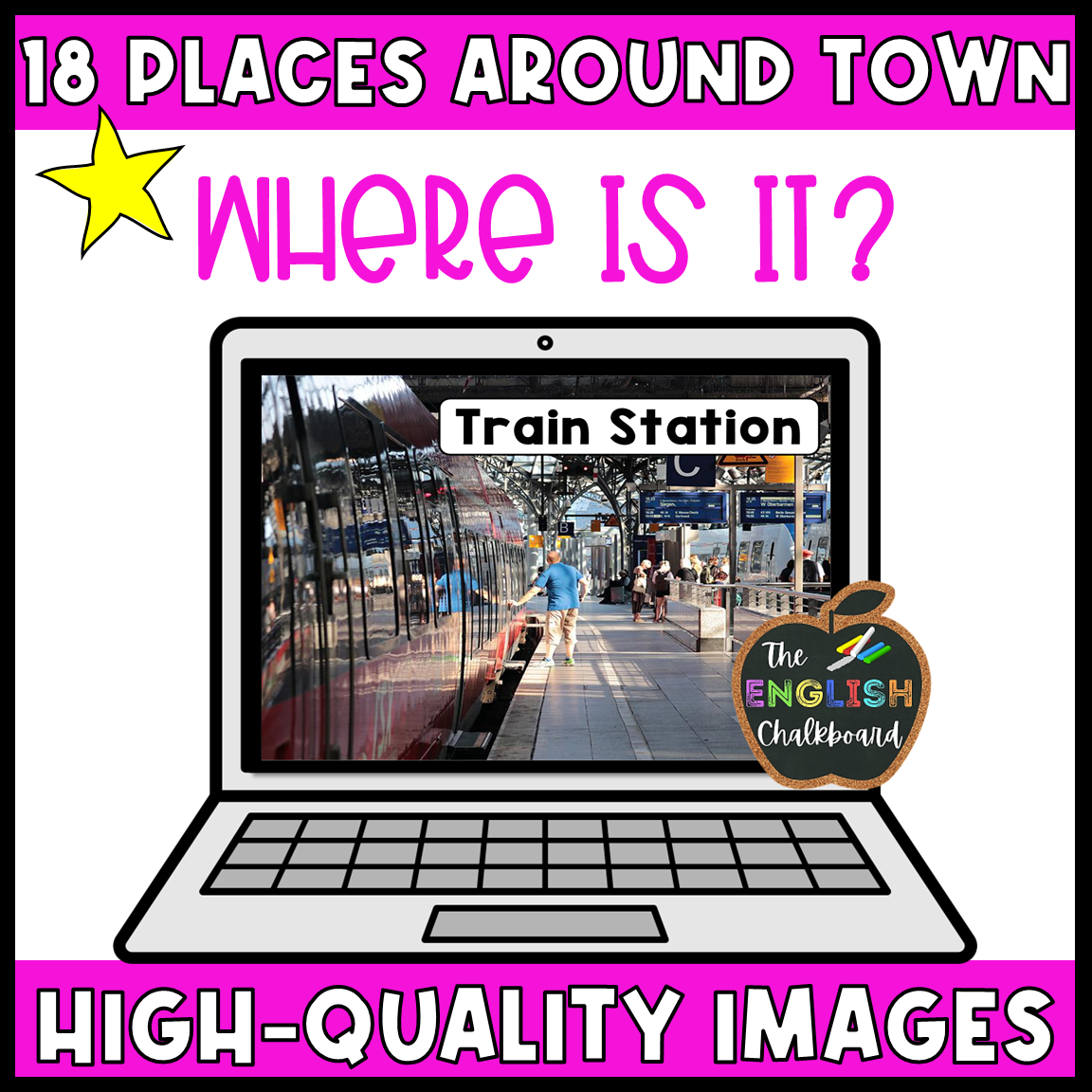 Community Buildings Digital Hidden Pictures Reveal PPT Game | Made By ...