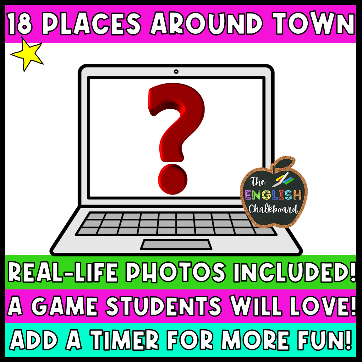 Community Buildings Digital Hidden Pictures Reveal PPT Game | Made By ...