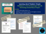 Music of Frederic Chopin - WebQuest & Music Composition - Made By Teachers