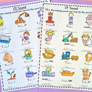 OI and OY Diphthong Worksheets - Made By Teachers
