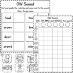OU and OW Diphthong Worksheets | Made By Teachers