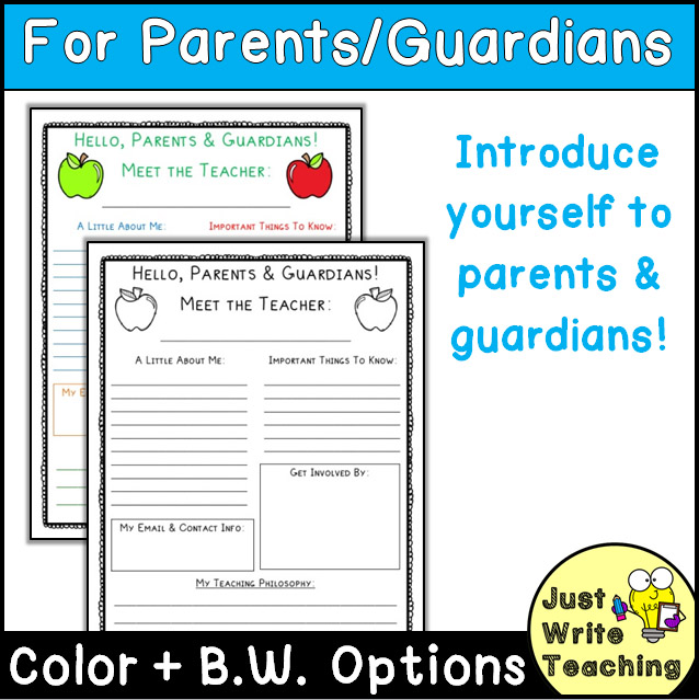 Meet the Teacher - Back to School Essentials | Made By Teachers