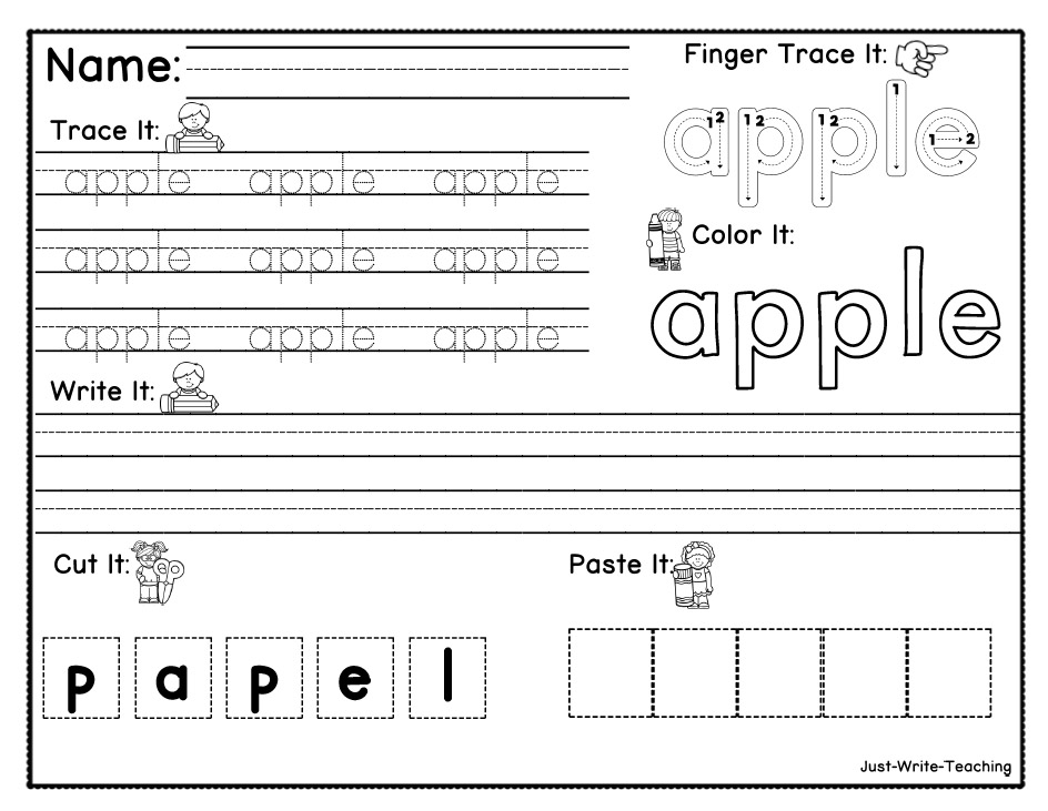 Dolch Nouns List Sight Word Tracers | Made By Teachers