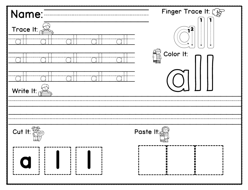 Dolch Sight Word Tracers BUNDLE | Made By Teachers
