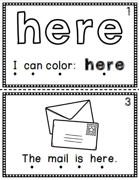 Sight Word Flip Book (Flipbook) - HERE | Made By Teachers
