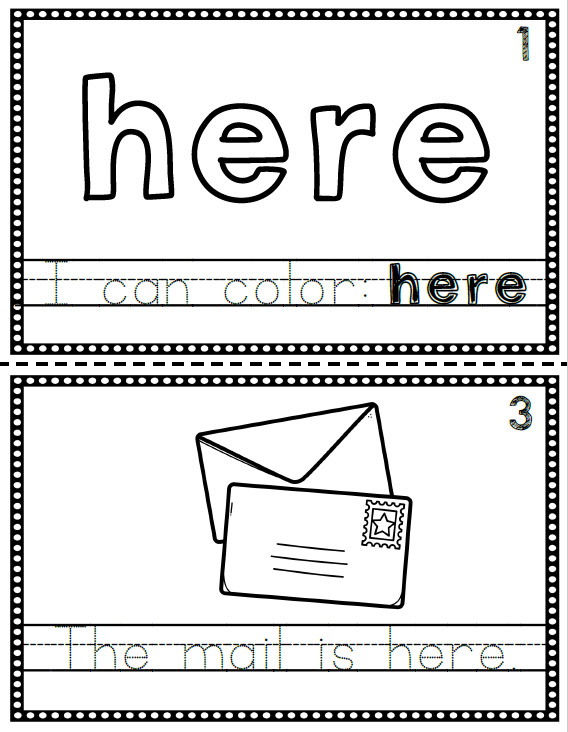 Sight Word Flip Book (Flipbook) - HERE - Made By Teachers