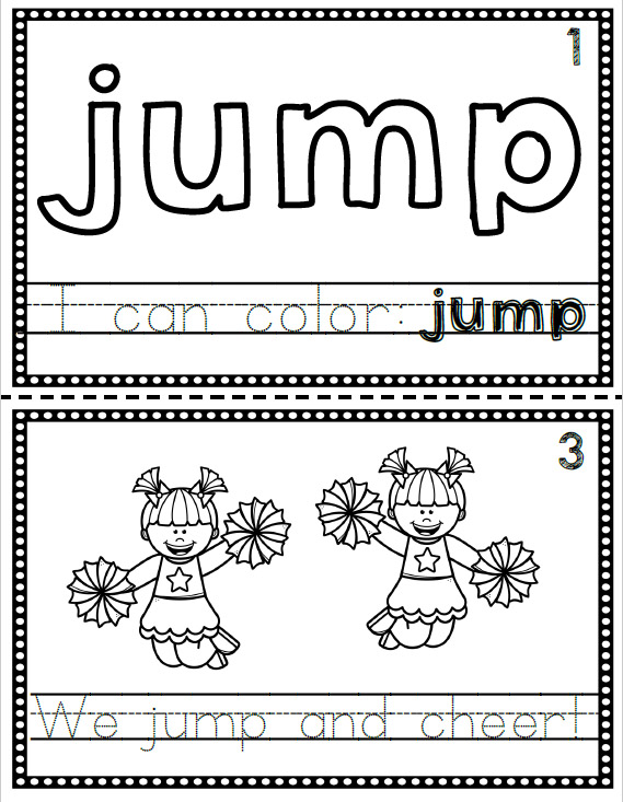 Sight Word Flip Book (Flipbook) - JUMP - Made By Teachers