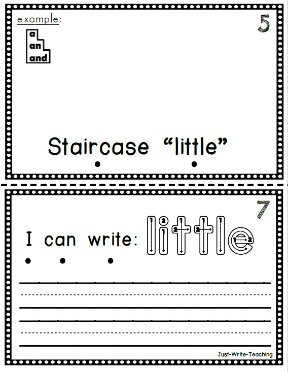 Sight Word Flip Book (Flipbook) - LITTLE - Made By Teachers