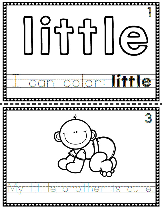 Sight Word Flip Book (Flipbook) - LITTLE | Made By Teachers