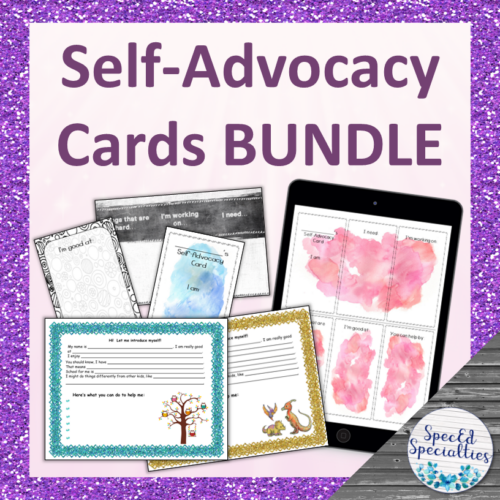 Self-Advocacy Cards BUNDLE for Special Education - Made By Teachers