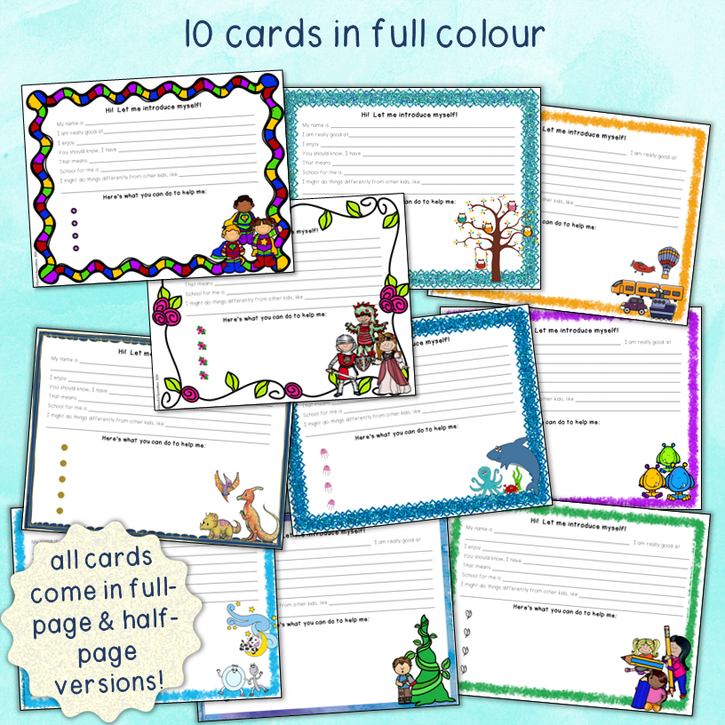 Self-Advocacy Cards BUNDLE for Special Education | Made By Teachers