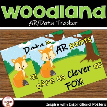 Camping Theme and Woodland Animals Classroom Decor Data Tracker - Made ...