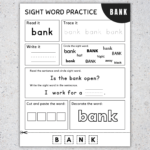 8th 100 Fry Sight Words: Fry's Eighth 100 Sight Words Worksheets, [SET ...
