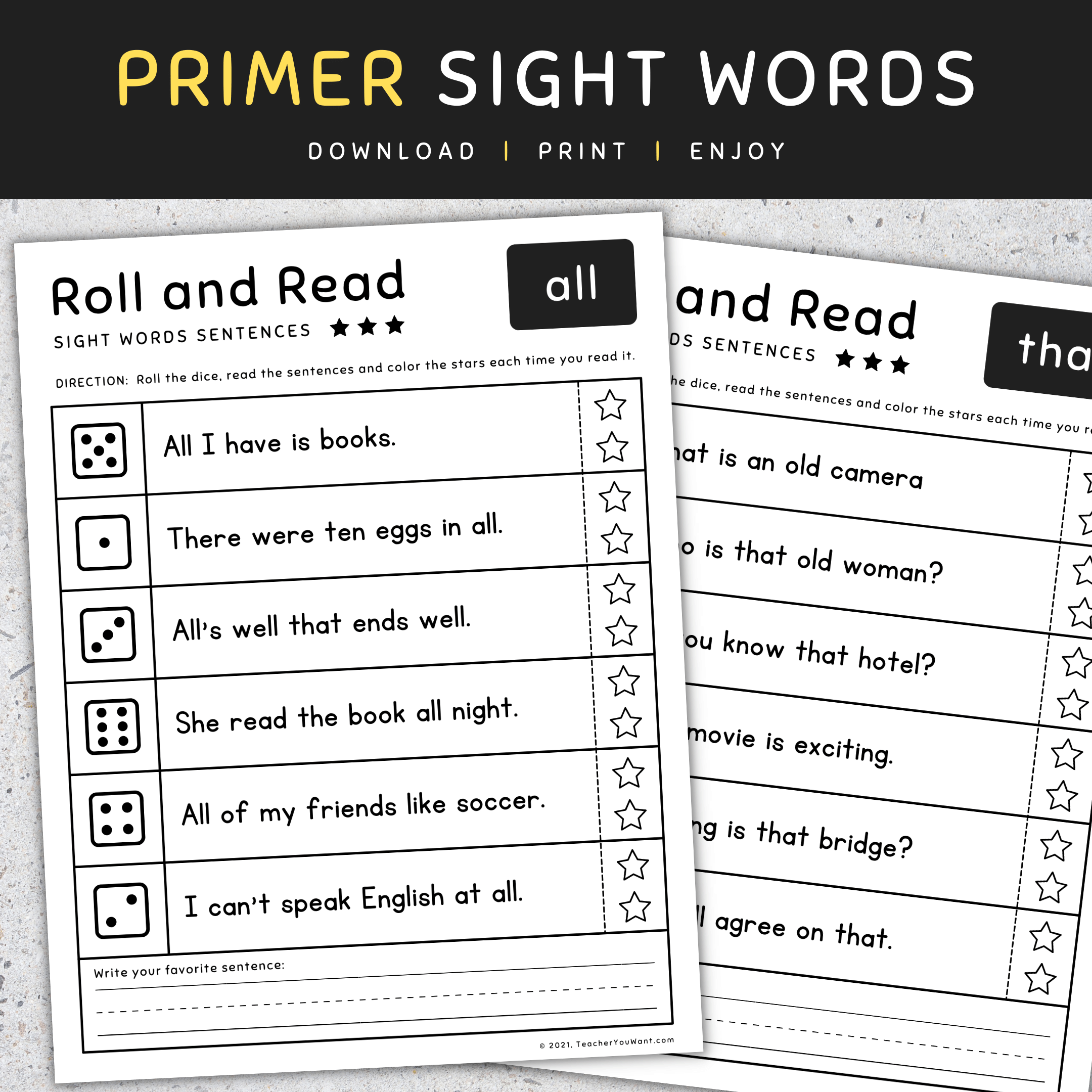 Fry Sight Word Flash Cards: 10th 100, Boho Rainbow Sight Words, [SET 3 ...