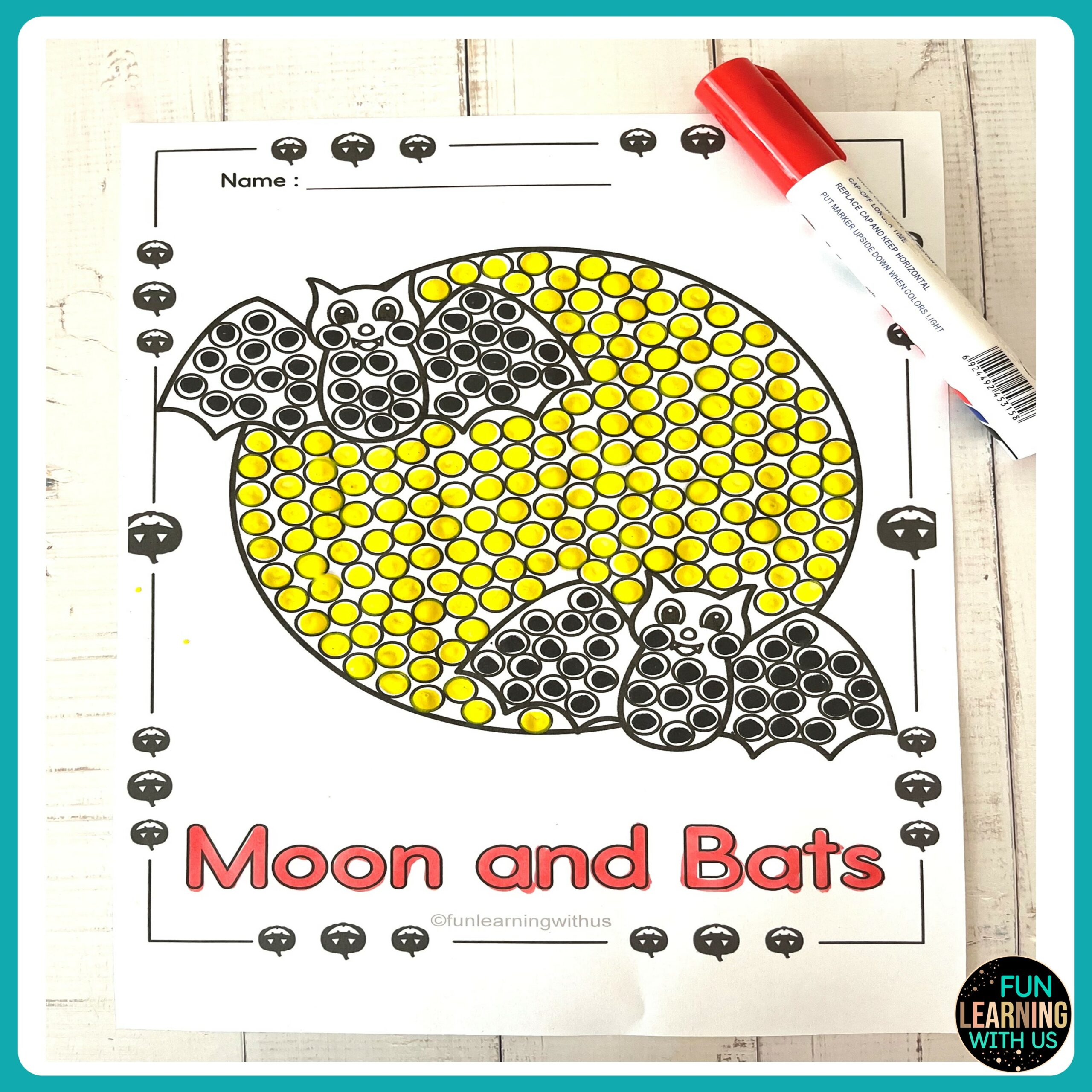 Halloween Q-Tip Crafts | Fine Motor Cotton Swab Activity | Made By Teachers