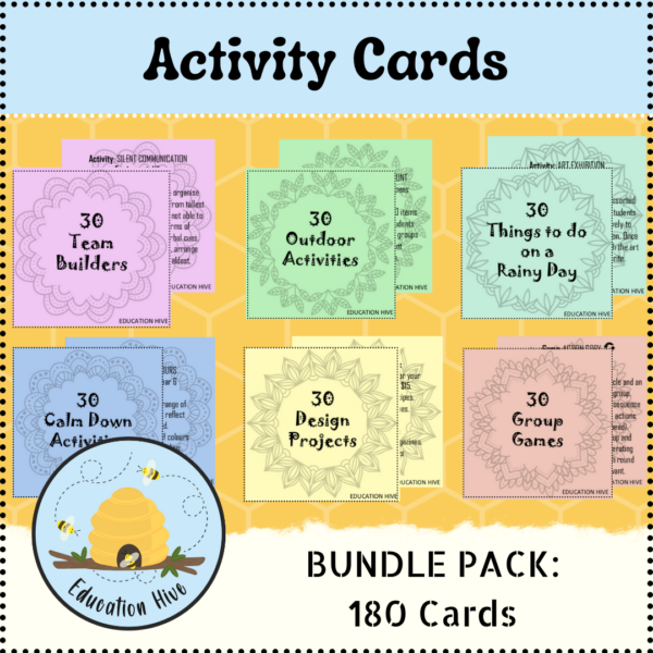 Fun Activity Card BUNDLE - engaging for all ages | Made By Teachers