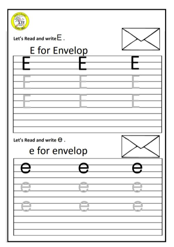 Letter Ee - Made By Teachers