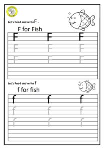 Letter Ff - Made By Teachers