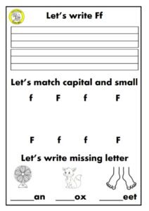 Letter Ff - Made By Teachers