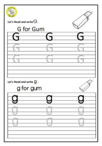 Letter Gg | Made By Teachers