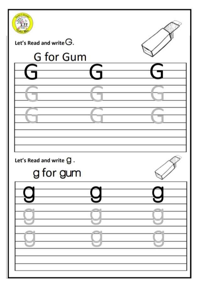 Letter Gg | Made By Teachers