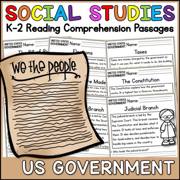 4th of July Reading Comprehension Passage FREEBIE K-2 Social Studies | Made By Teachers
