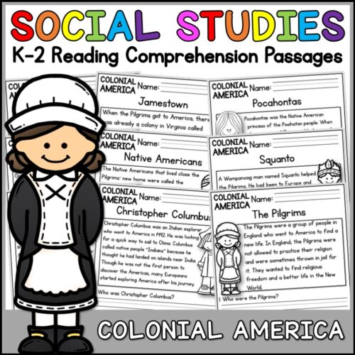 Native American Regions Social Studies Reading Comprehension Passages K ...