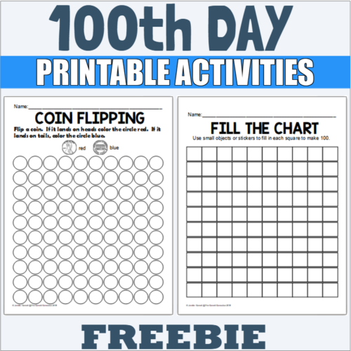 100th Day Worksheets and Games | Made By Teachers