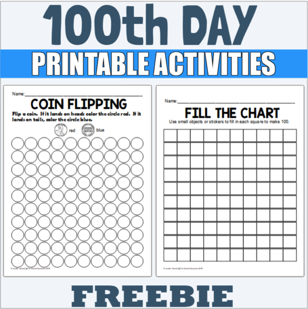 100th Day Worksheet Freebie | Made By Teachers