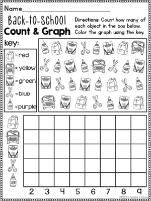 Back to School First Grade Review Pack, Print & Go, No Prep, CCSS ...