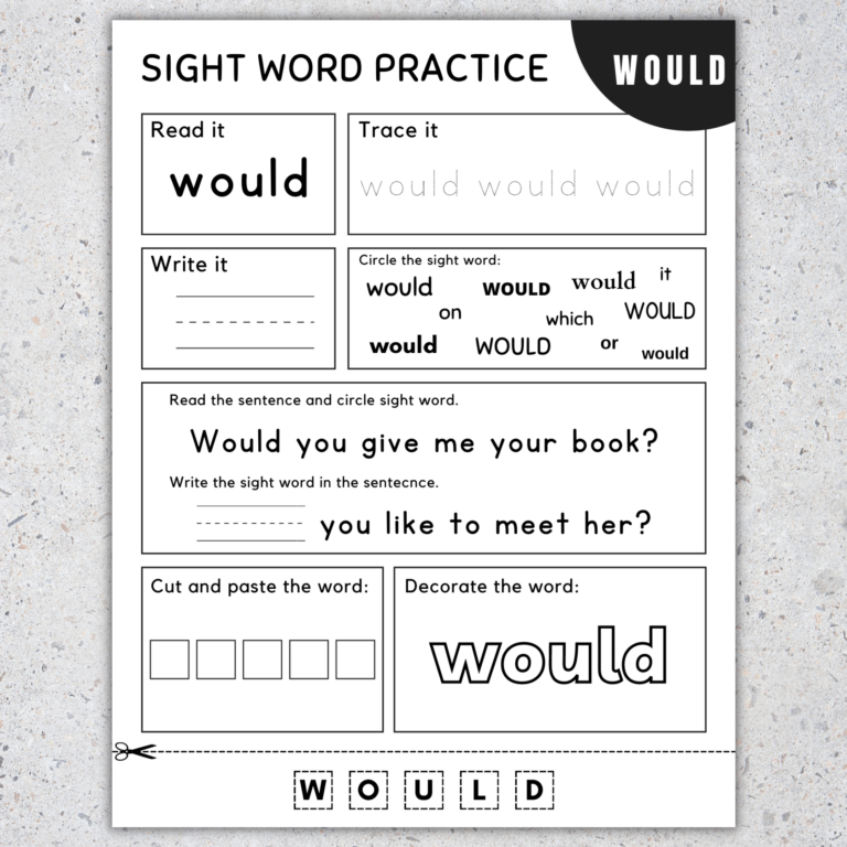 Fry Sight Words Bundle: 1-1000, Sight Word Worksheets & Activities ...
