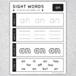 1st 100 Fry Sight Words: Trace, Write, Color, & Find It Worksheets ...