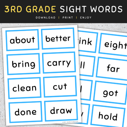 Sight Words Trace Flashcards: Pre-K, Primer, 1st, 2nd, 3rd Grade & 95 ... Sight Words Trace Flashcards: Pre-K, Primer, 1st, 2nd, 3rd Grade & 95 ...
