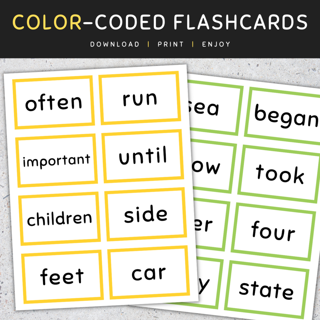 Fry Sight Words Flash Cards: Fry's Third 100 Sight Words, 201-300 ...