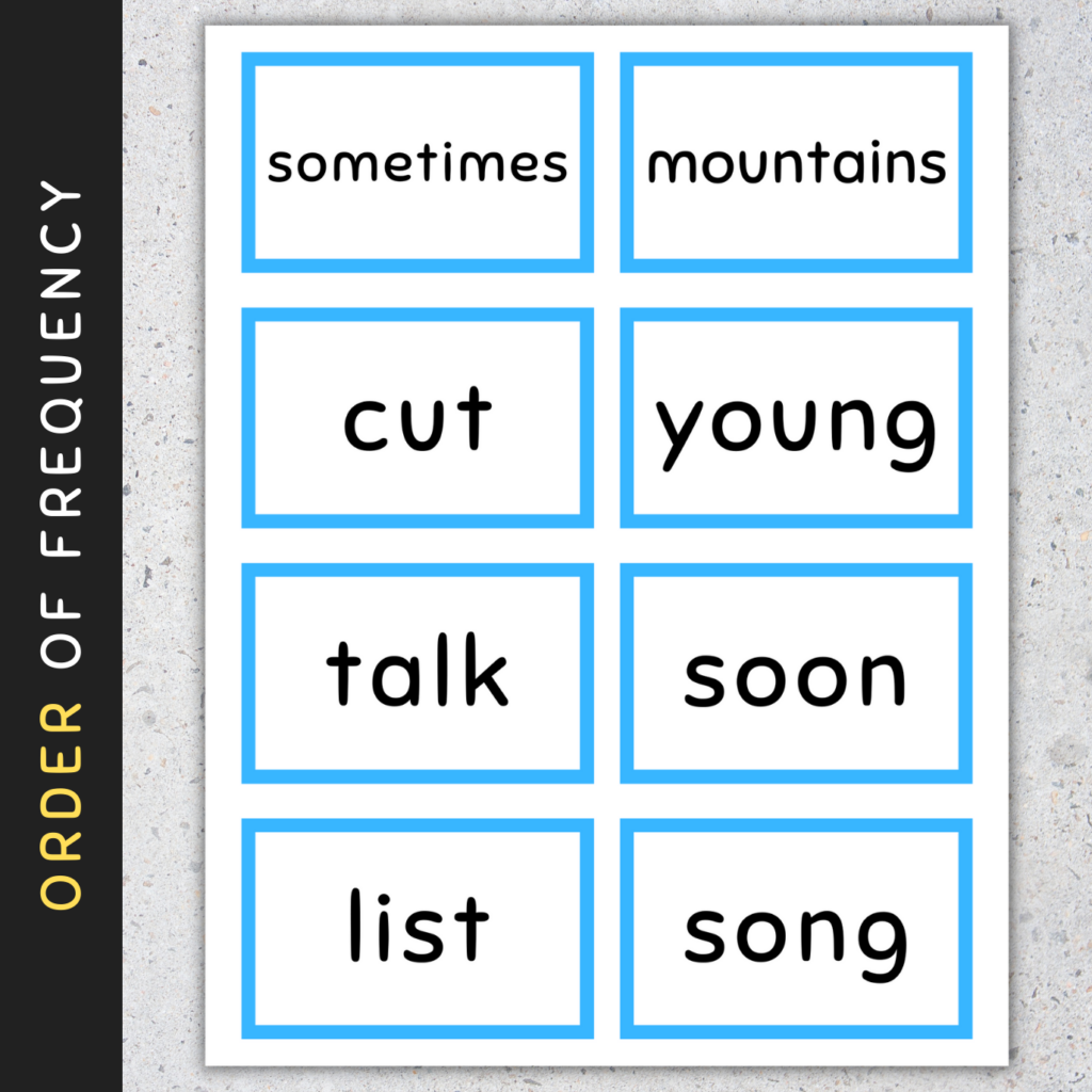 Fry Sight Words Flash Cards: Fry's Third 100 Sight Words, 201-300 ...
