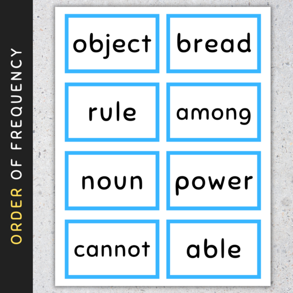 Fry Sight Words Flash Cards: Fry's Fifth 100 Sight Words, 401-500 ...