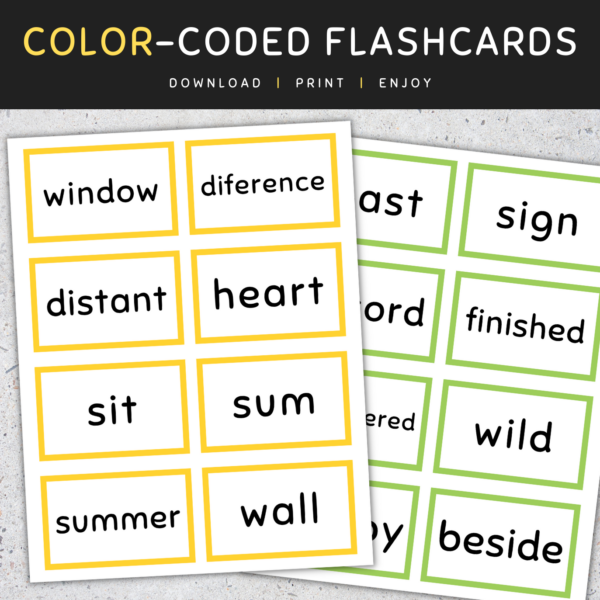 Fry Sight Words Flash Cards: Fry's Sixth 100 Sight Words, 501-600 ...