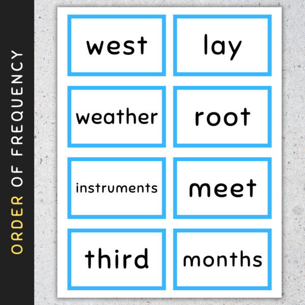Fry Sight Words Flash Cards: Fry's Sixth 100 Sight Words, 501-600 ...
