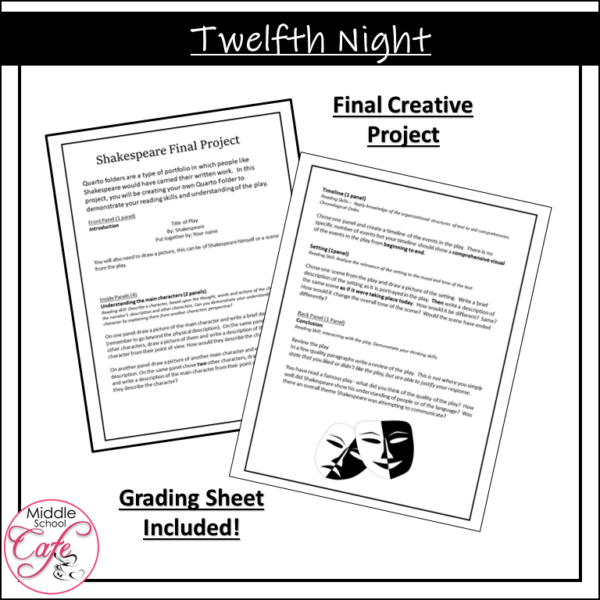 Shakespeare's Twelfth Night Unit Plan | Made By Teachers