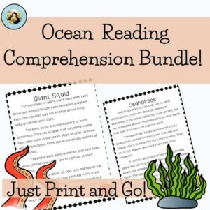 Printable Ocean Reading Comprehension Bundle! | Made By Teachers