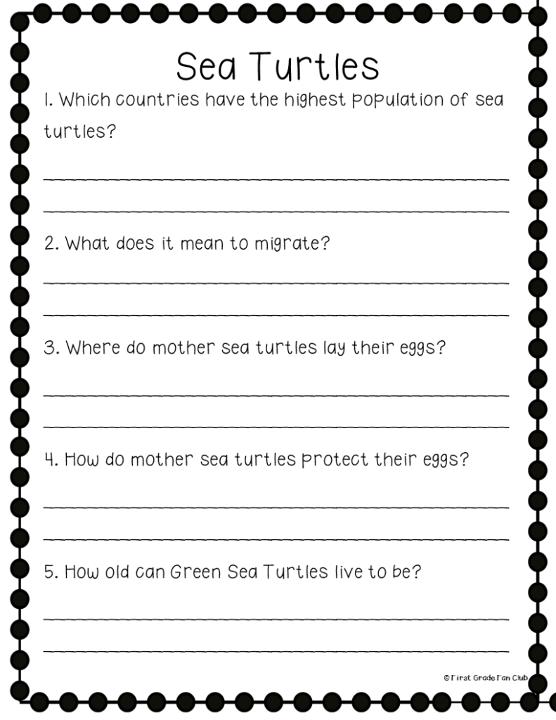 Printable Ocean Reading Comprehension Bundle! | Made By Teachers