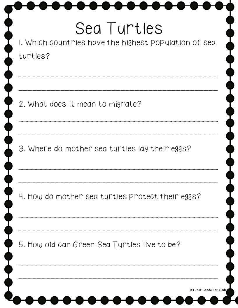 Printable Ocean Reading Comprehension Bundle! | Made By Teachers