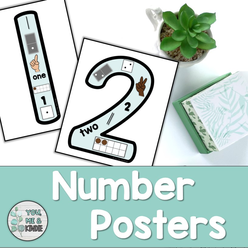 Boho Neutral Number Representation Posters with Diverse Representation ...