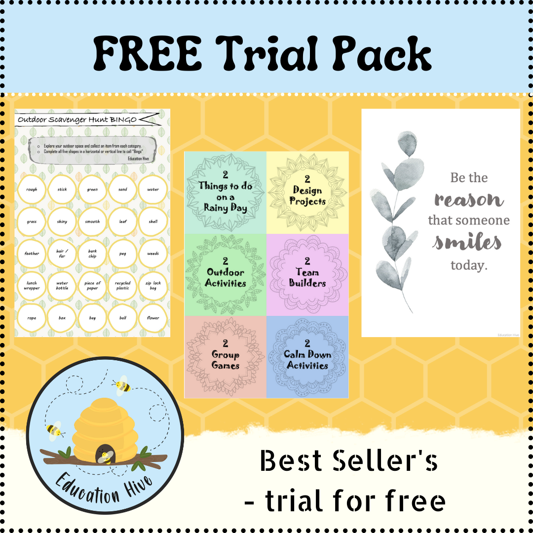 FREE poster, activity cards and bingo - trial pack | Made By Teachers