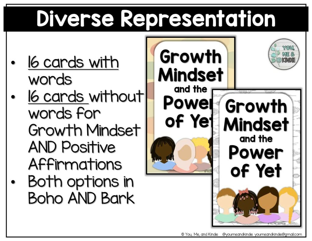 Boho Neutral Growth Mindset AND Positive Affirmations Pack | Made By ...