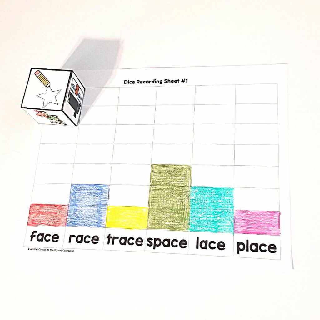 ACE Word Dice Games - A CVCe Phonics Activity - Made By Teachers