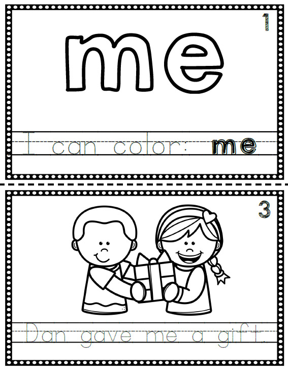 Sight Word Flip Book (Flipbook) - ME - Made By Teachers