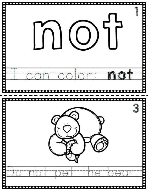 Sight Word Flip Book (Flipbook) - NOT - Made By Teachers