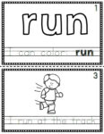 Sight Word Flip Book (Flipbook) - RUN - Made By Teachers