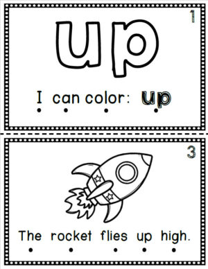 Sight Word Flip Book (Flipbook) - UP | Made By Teachers